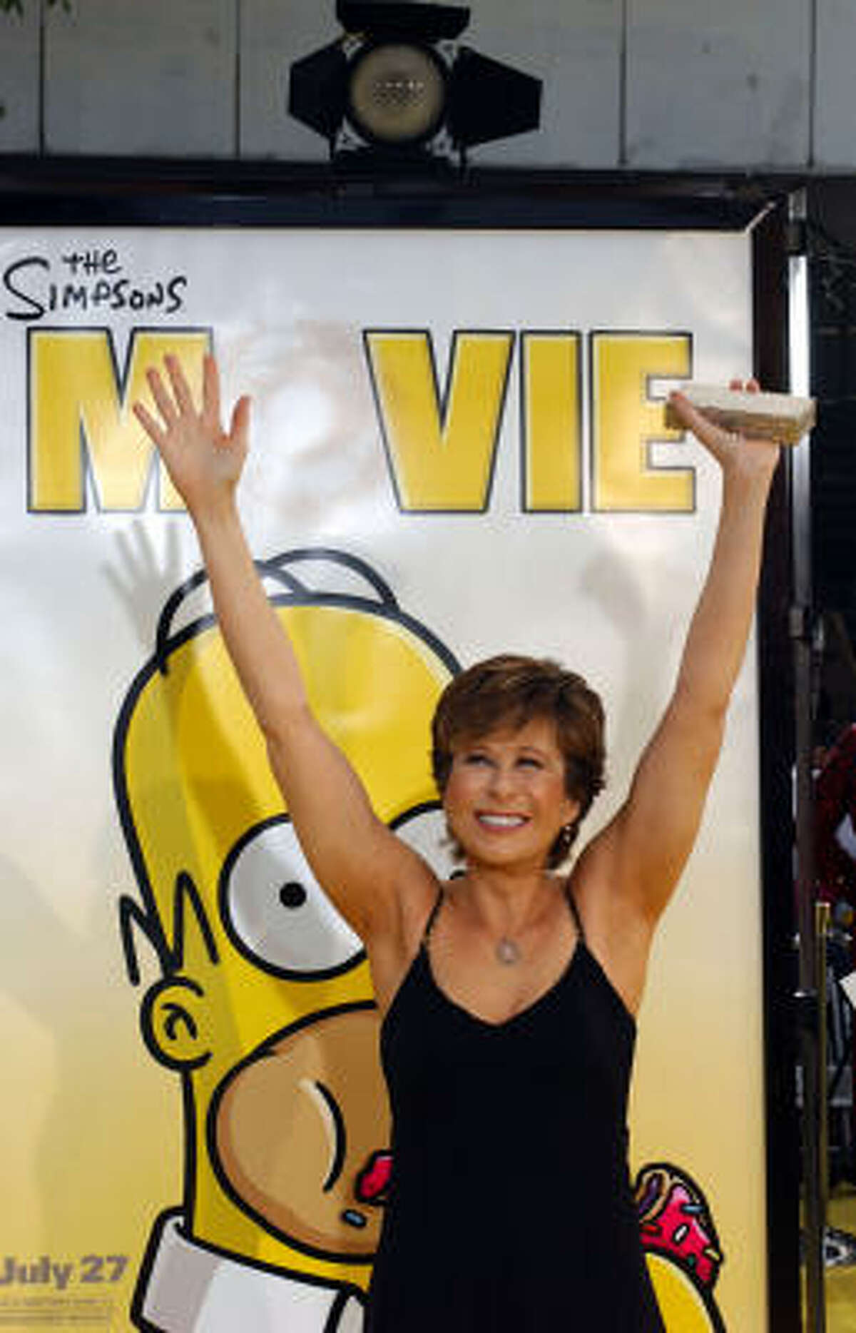 The Simpsons Movie premiere