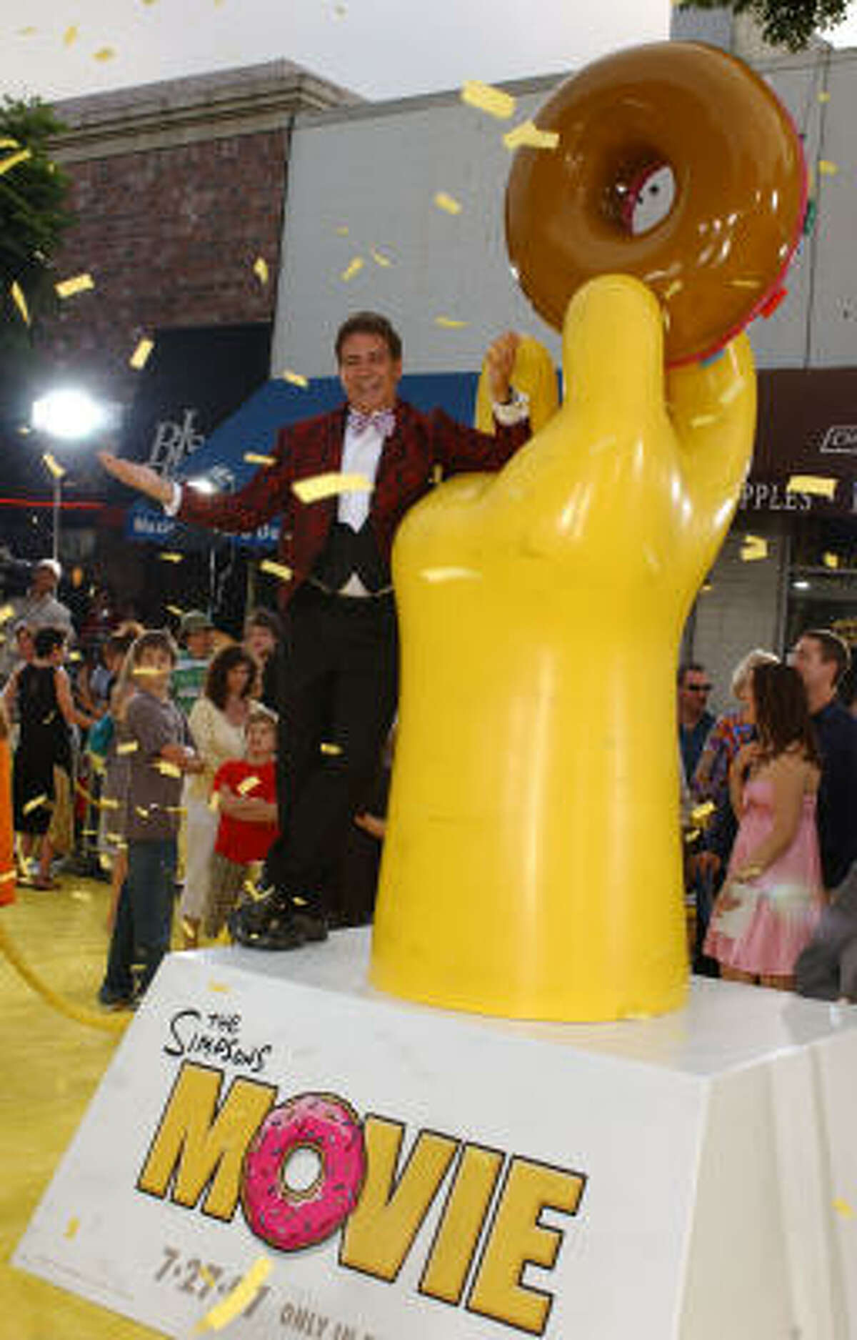 The Simpsons Movie premiere