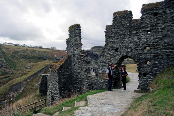 Views of Tintagel Castle