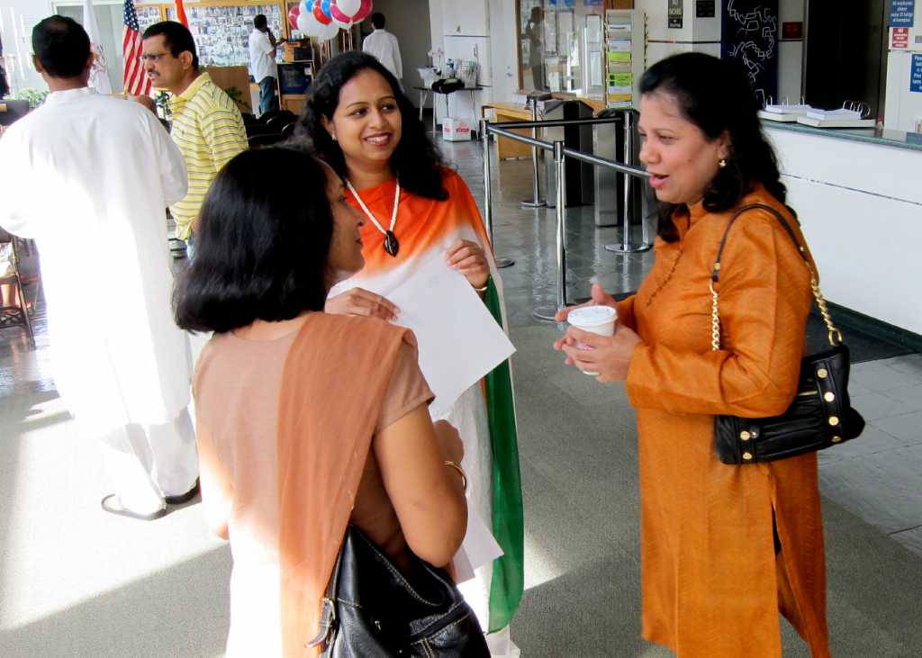 Indian community comes together to celebrate independence