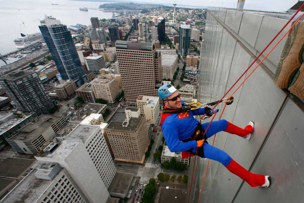 Over the Edge fundraiser