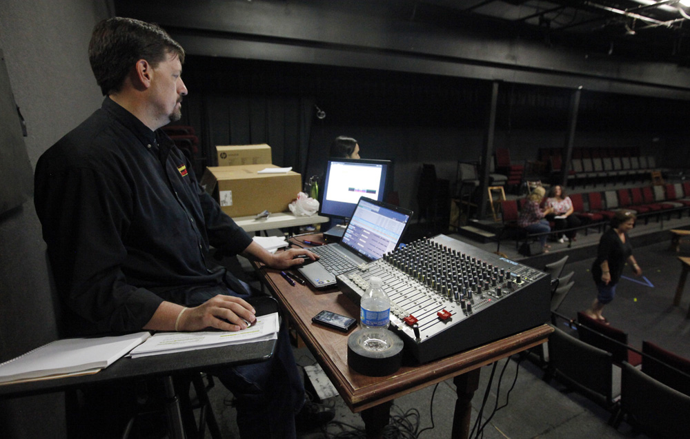 Making stage magic with sound-effects master