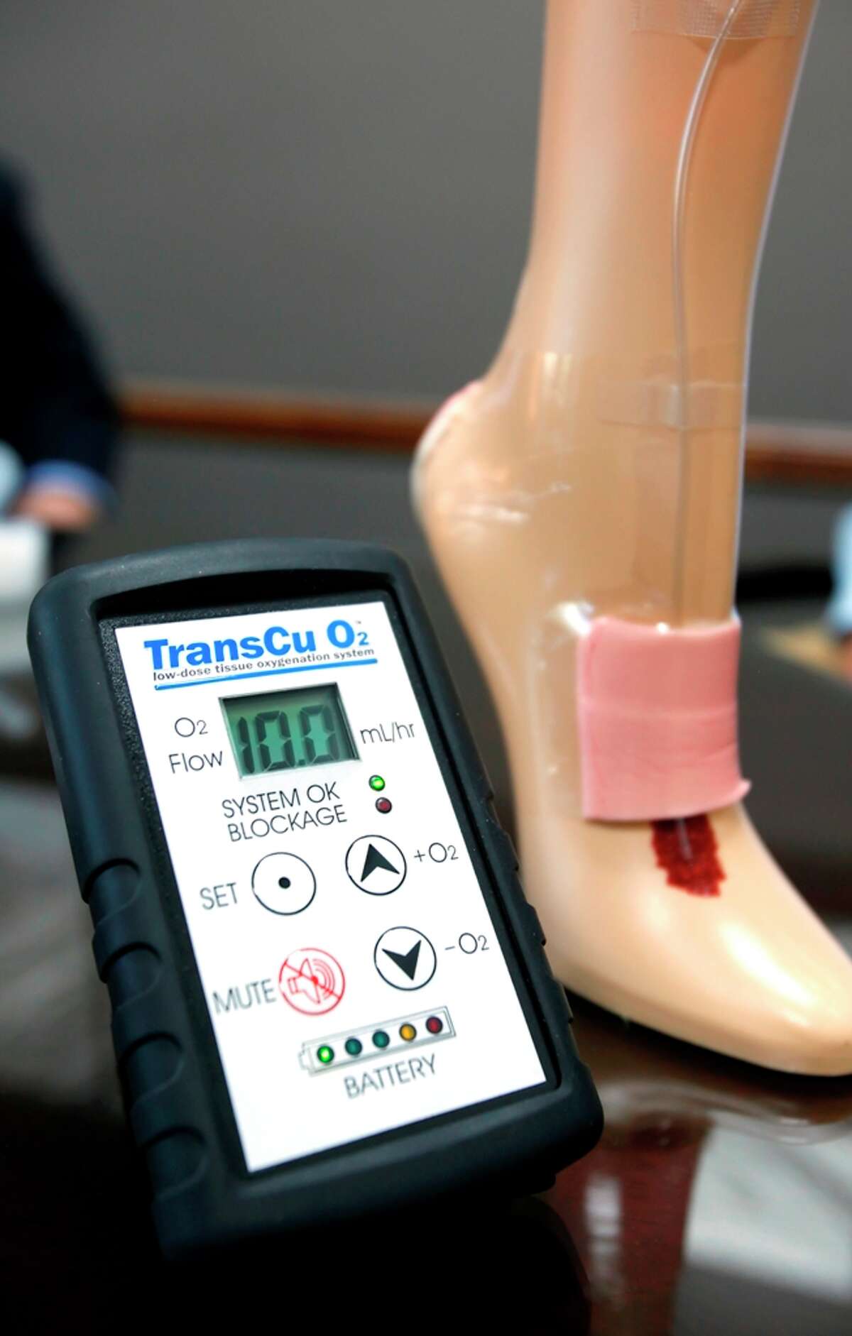 'A different way of treating a wound'