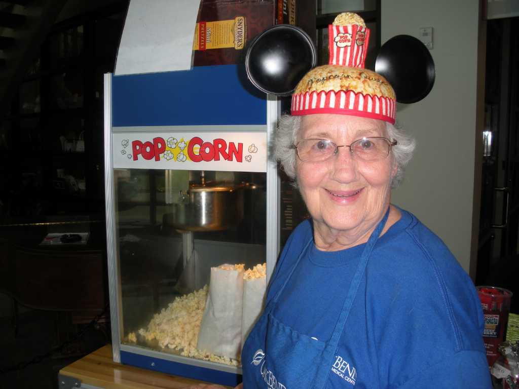 Just call her 'The Popcorn Queen'