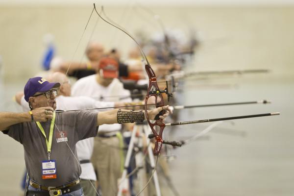 Archery couple targets rivals as Senior Games begin