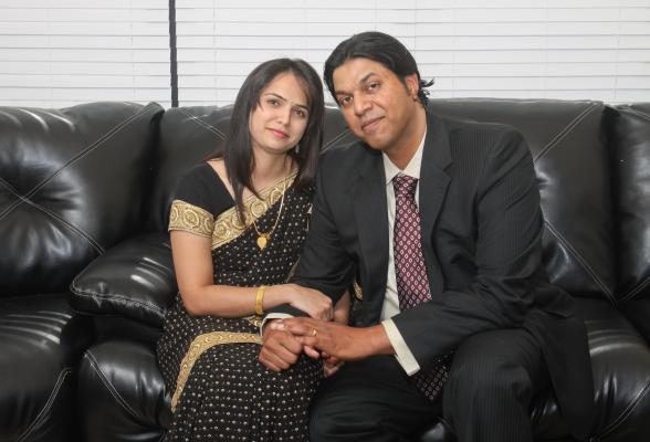 Love story: Seema Arangaly and Vivek Gopal marry in traditional ceremony