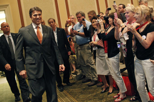 Perry hits the ground running