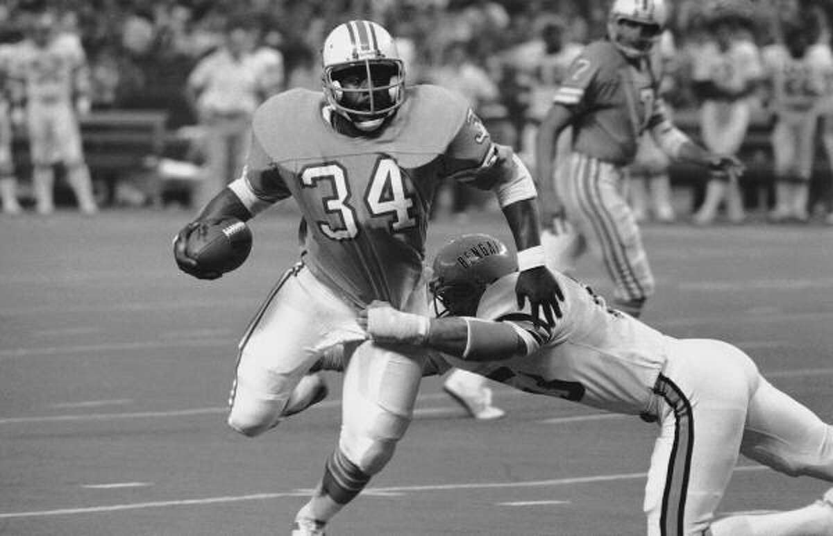 Earl Campbell's playing days