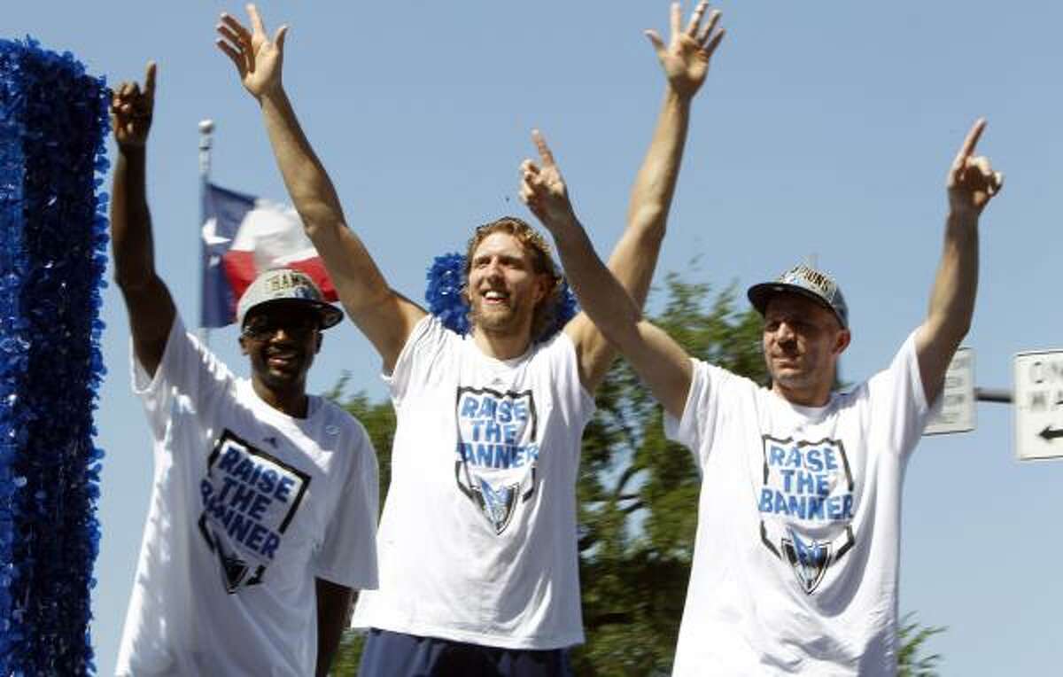 Dallas Mavericks victory parade