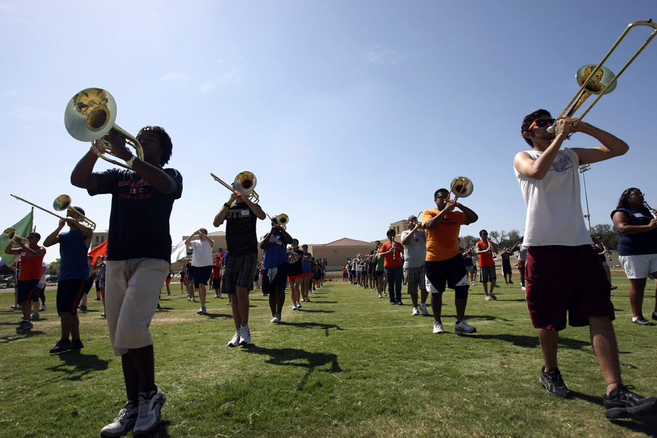 UTSA band preps for first game
