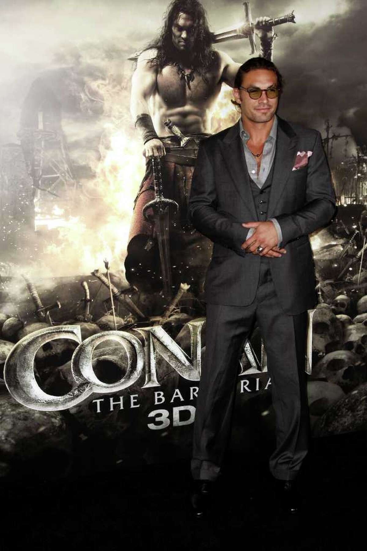 Conan's Momoa really gets tough