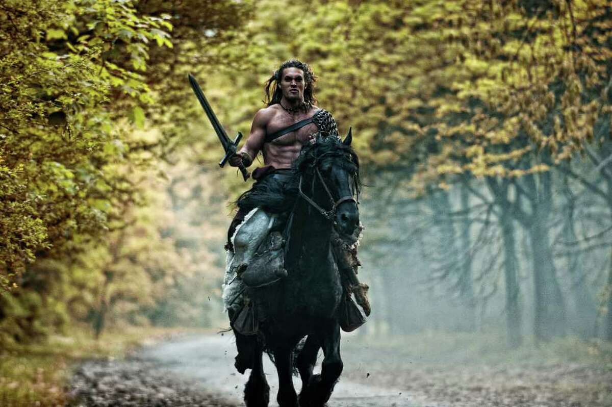 Conan's Momoa really gets tough