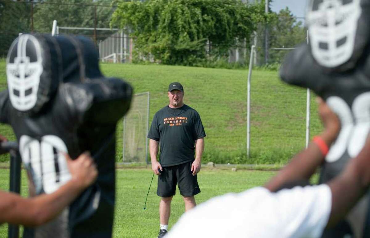 Stamford opens football practice with new field and high hopes