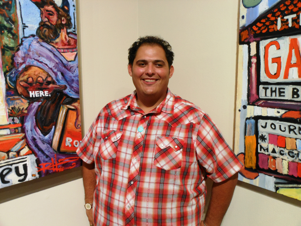 Painter creates his own odyssey