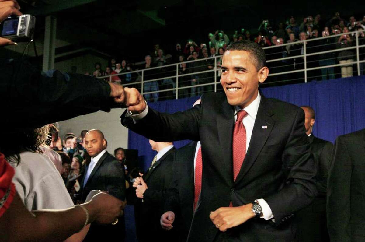 Fist bump is official, look it up