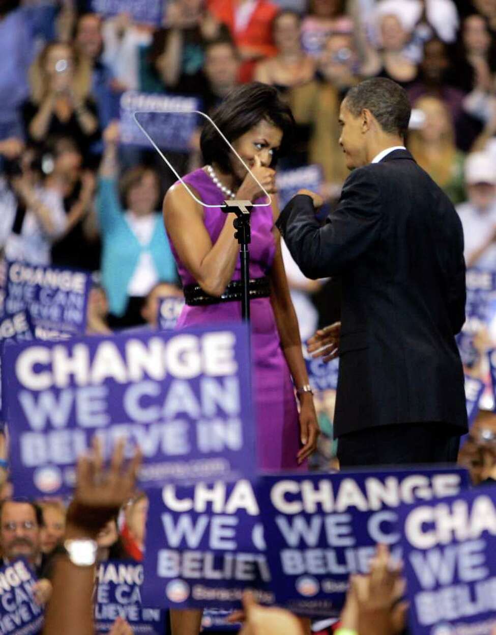 Fist bump is official, look it up