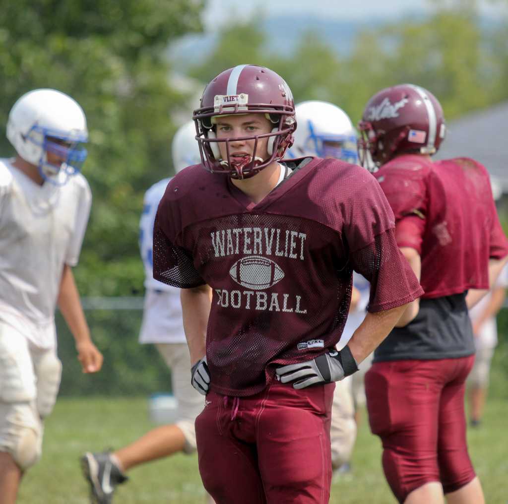 Watervliet senior excels on the football field