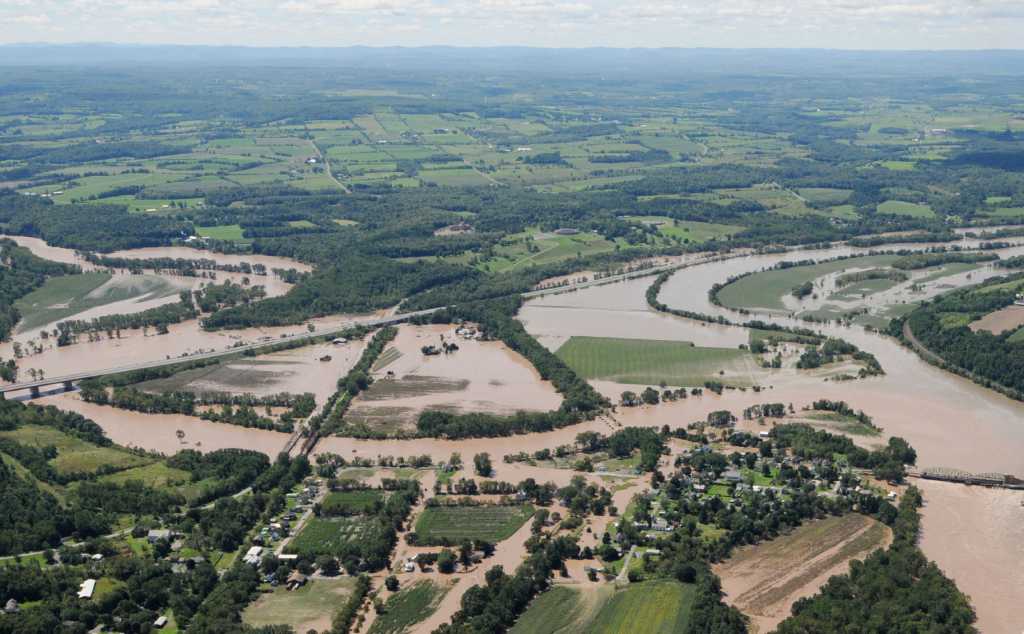 And the rivers roared