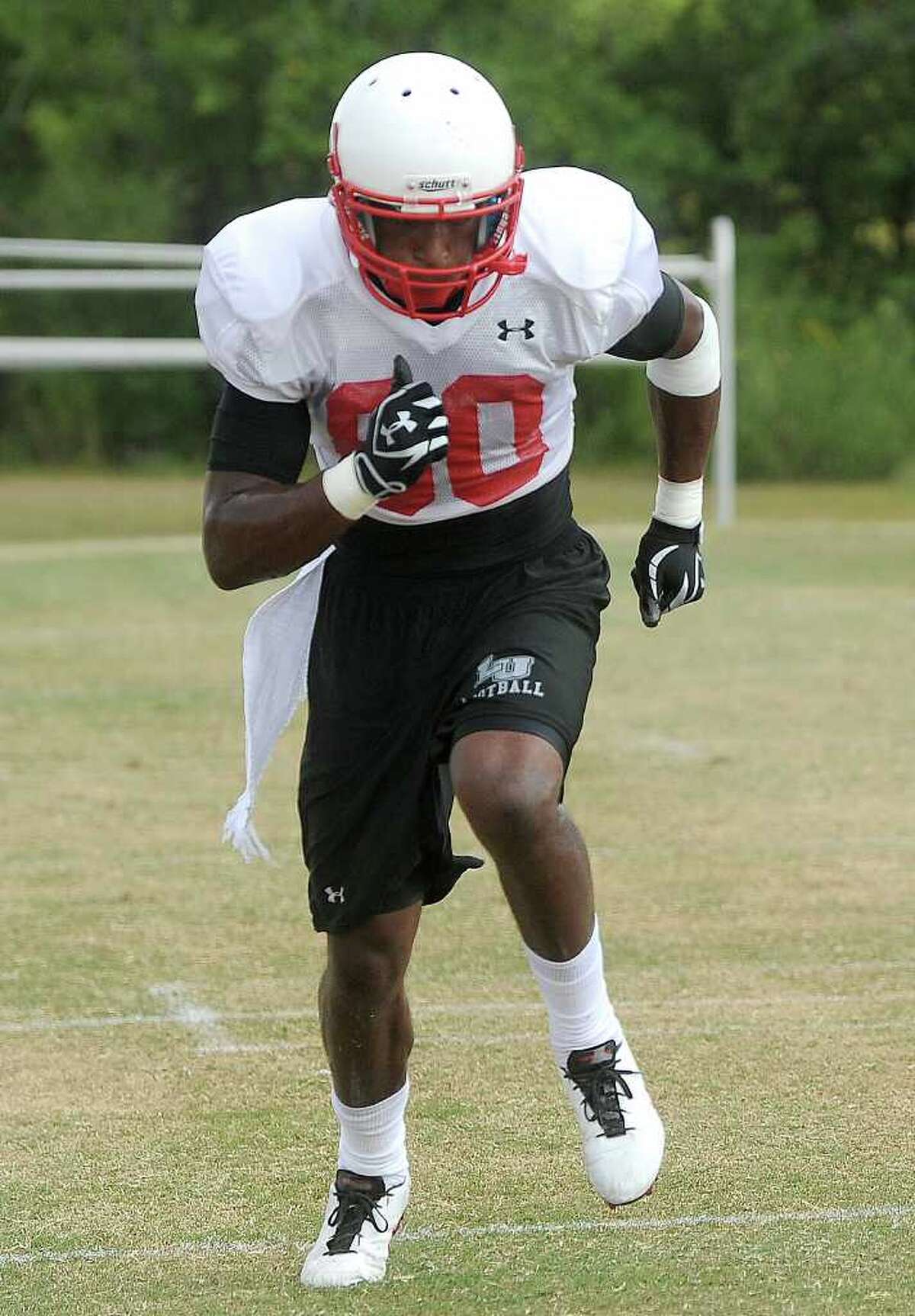 Lamar senior football player beyond his days of sleeping in a van