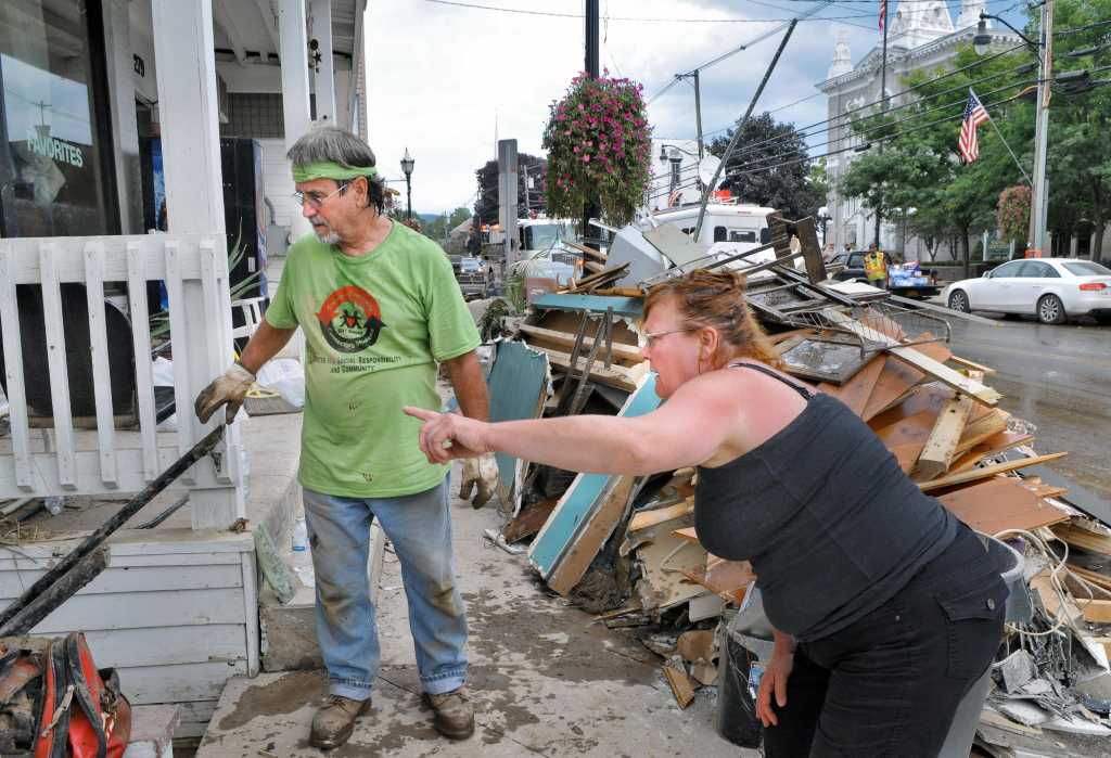 Muddy mess poses dangerous mix