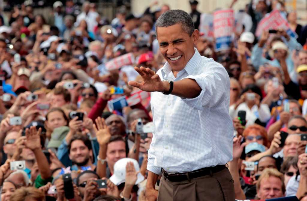 Obama delivers fiery support for labor