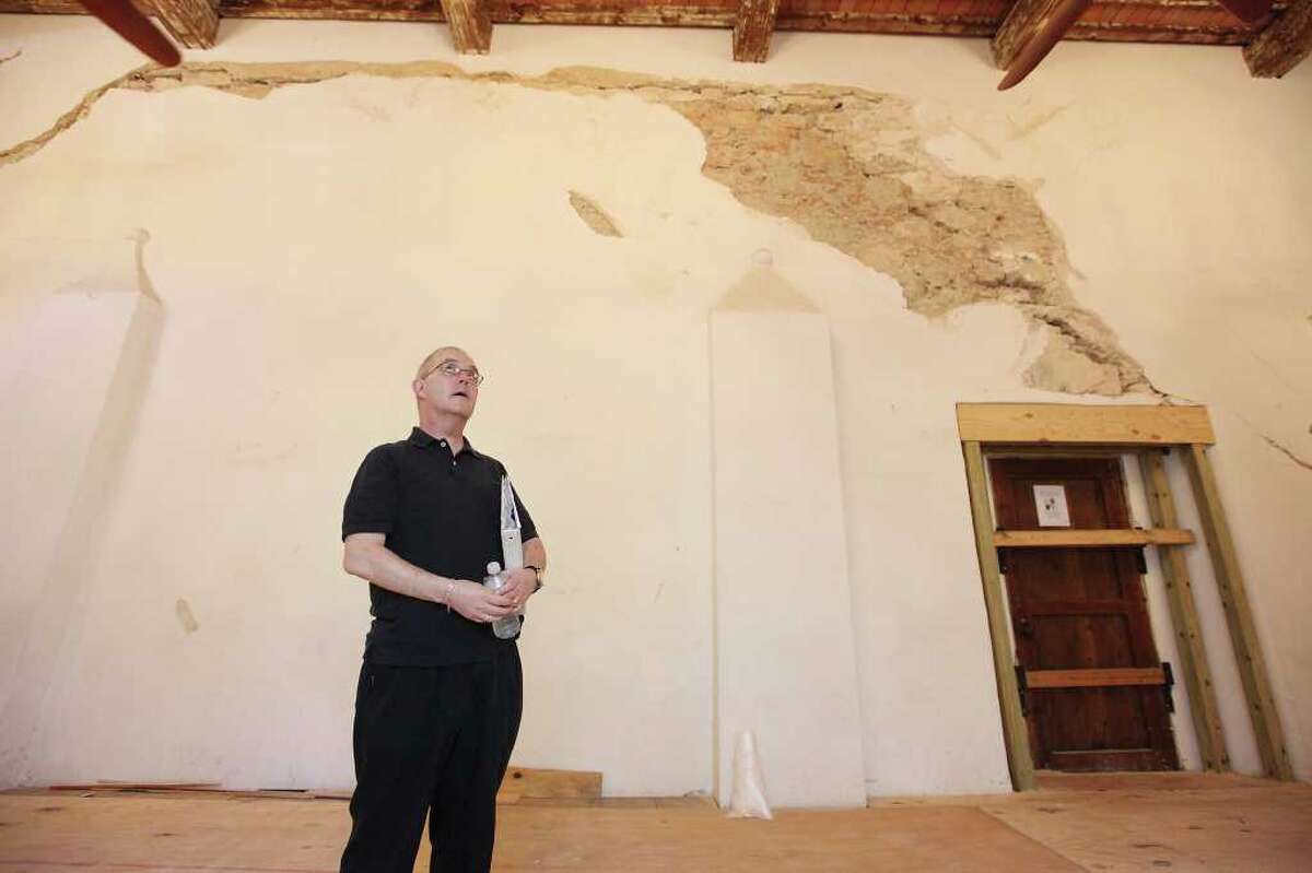 Mission San Juan's restoration begins