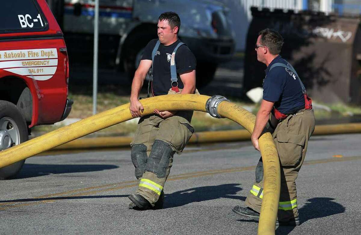 Warehouse fire caps grueling day for local firefighters
