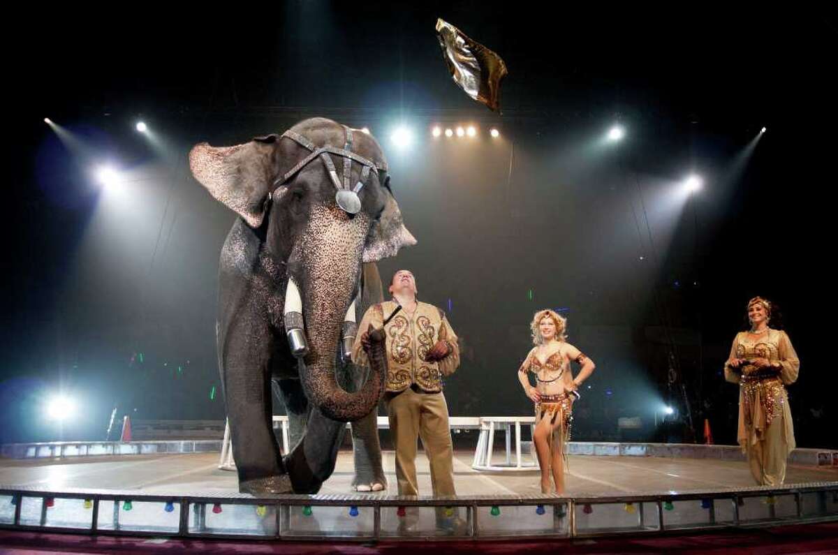 Texan's job is a real circus