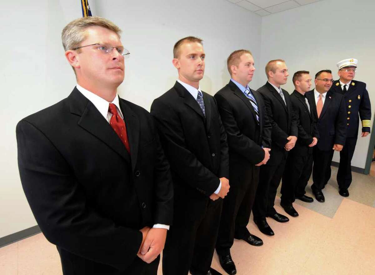 New firefighters in Troy