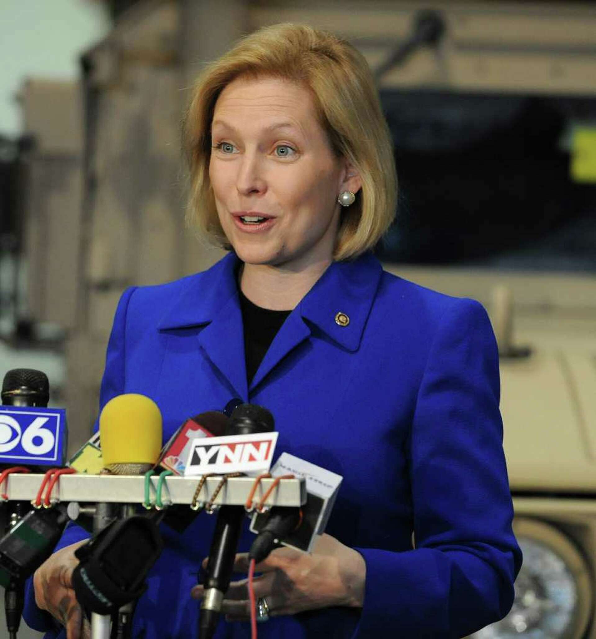 Gillibrand early target