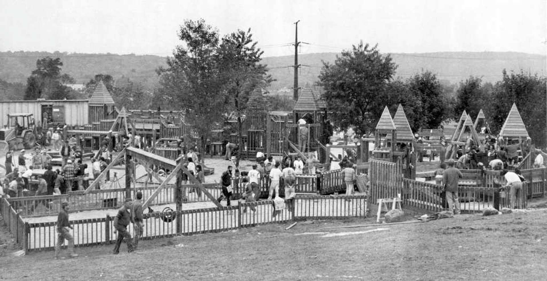 Old memories make way for new as Brookfield playground is razed