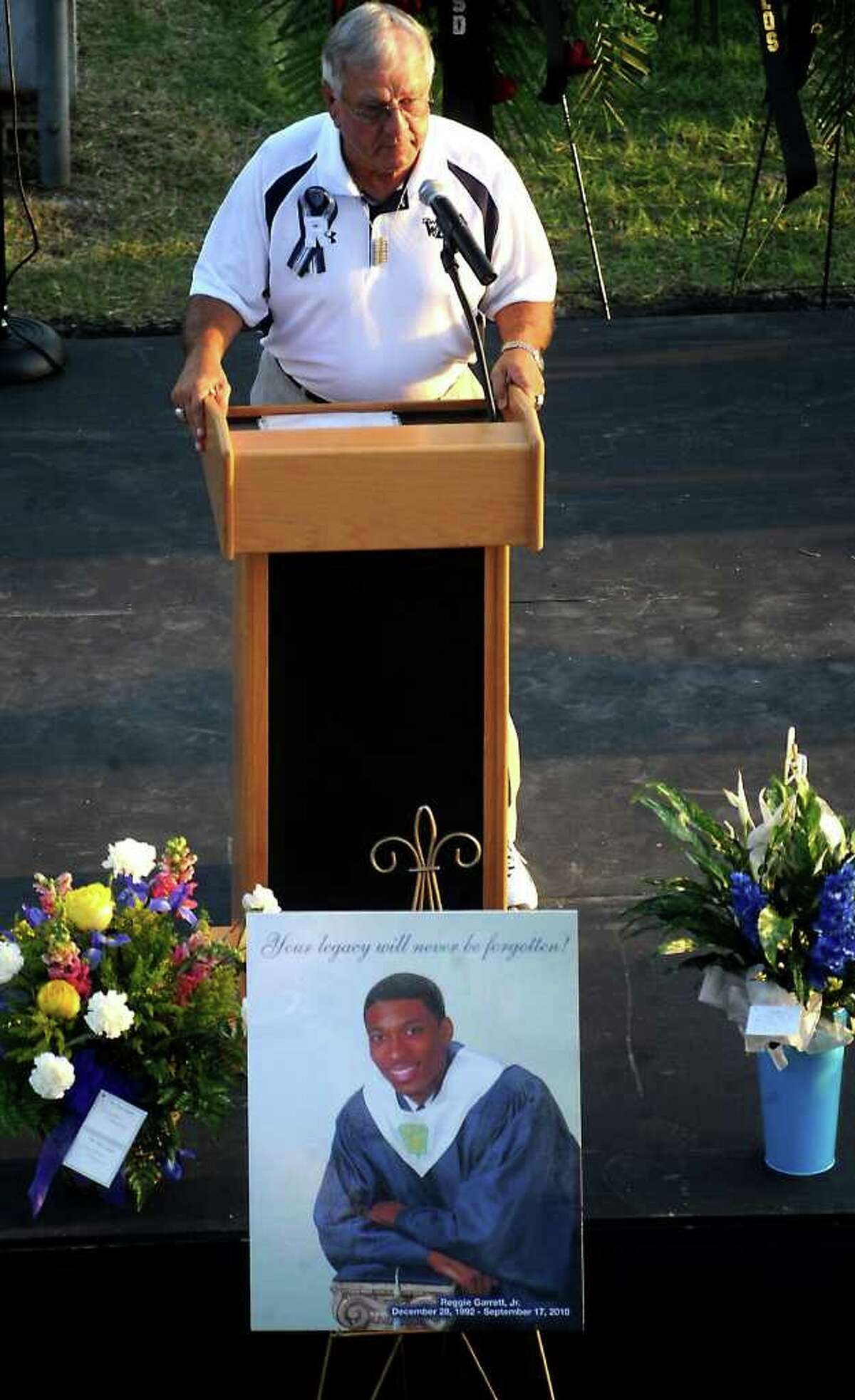 One year later, late West Orange-Stark football player Reggie Garrett ...