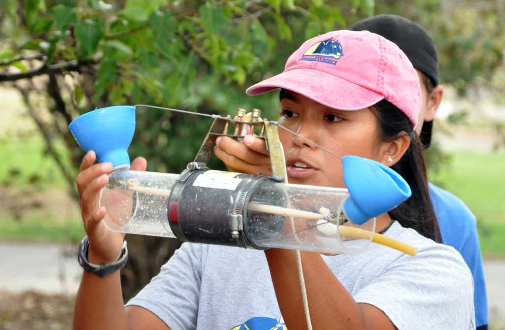 Scofield, Chinese students get feet wet in water testing project