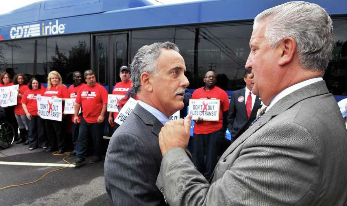 CDTA rally seeks to rout funding cut