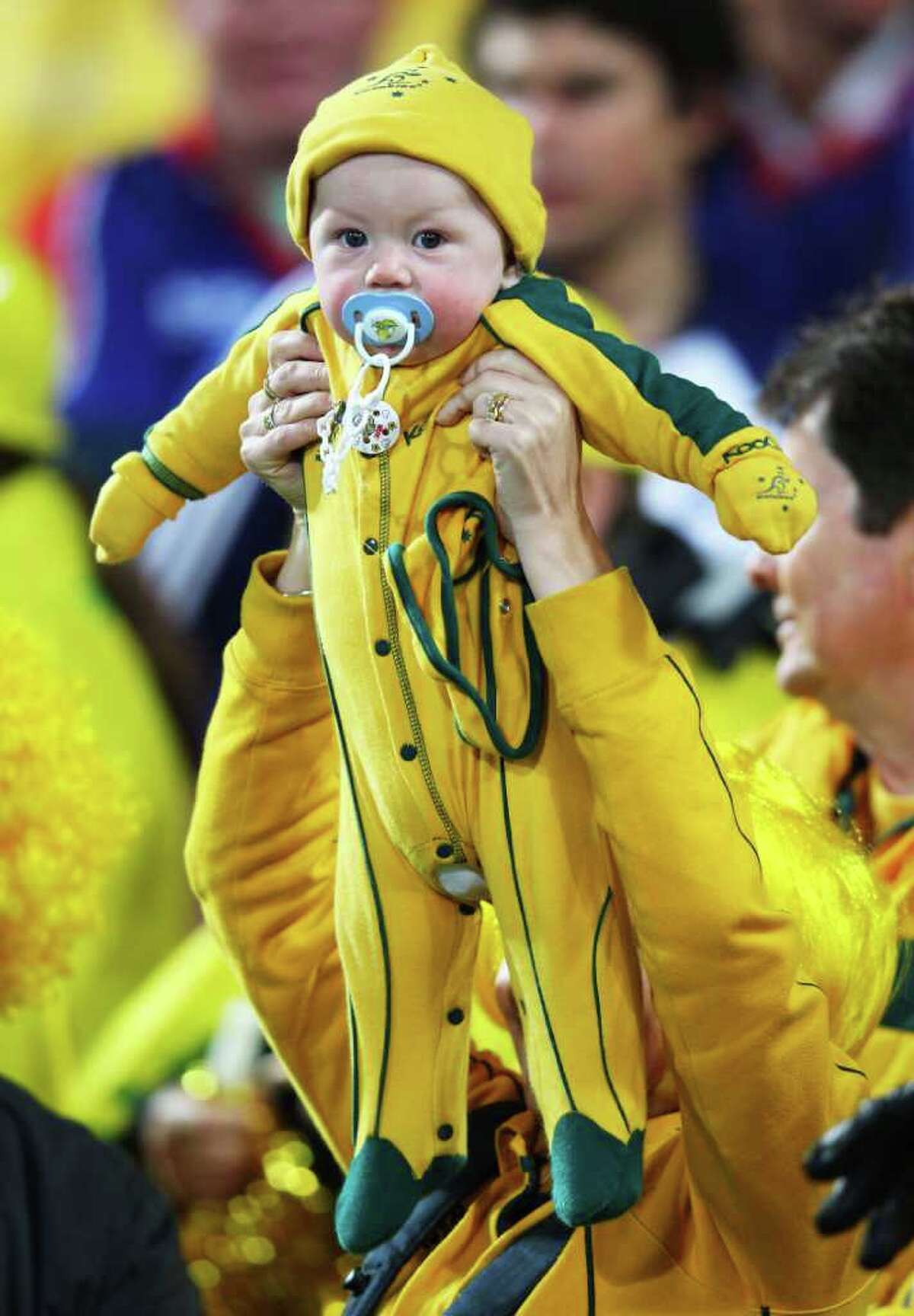 Colorful fans attend Rugby World Cup