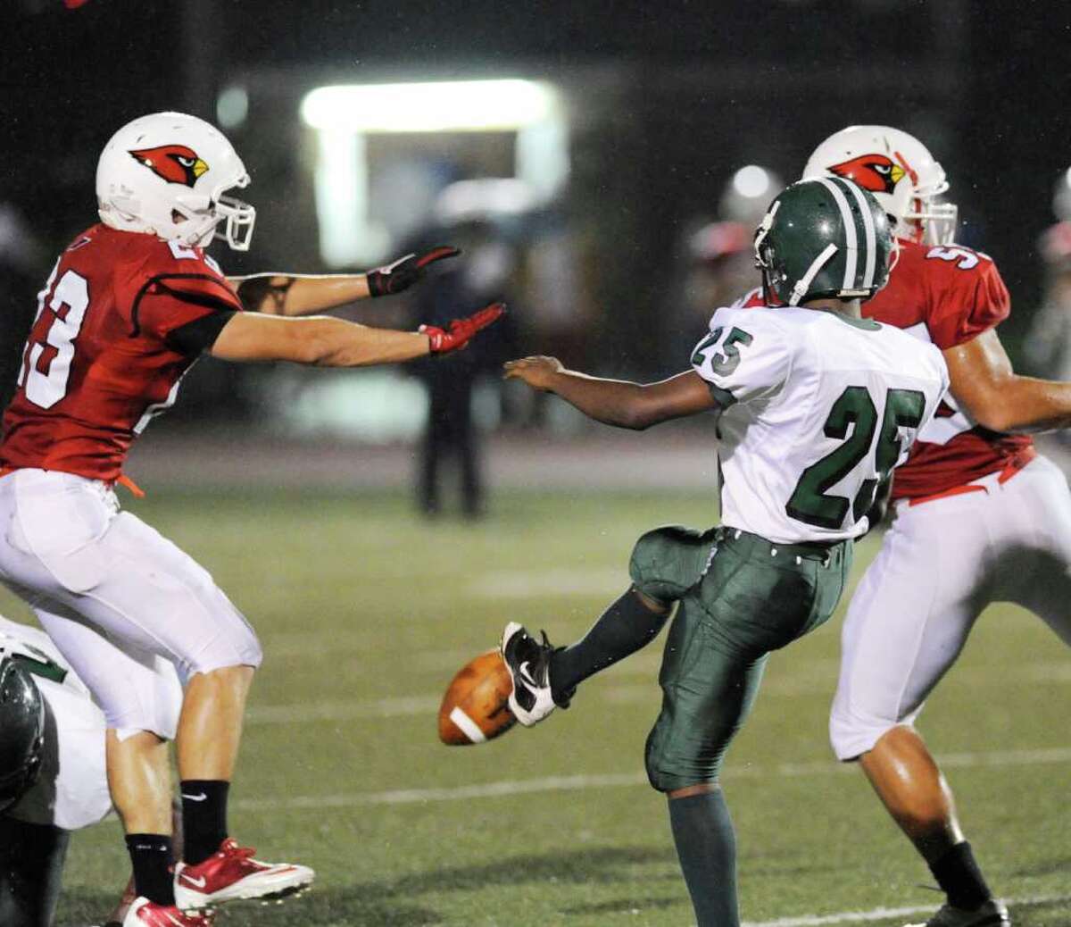 Greenwich football team routs Bassick