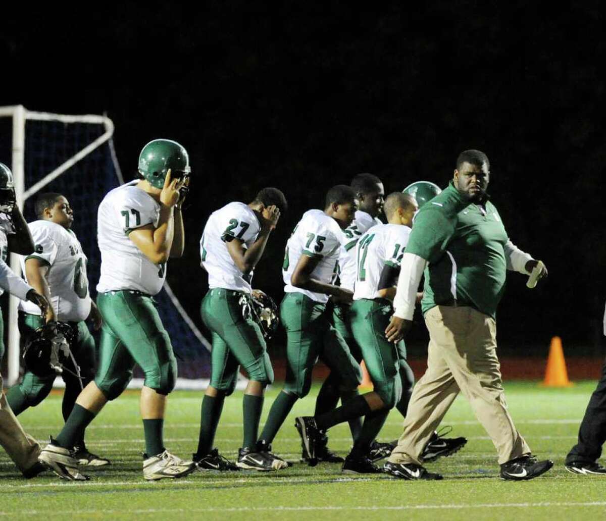 Greenwich football team routs Bassick