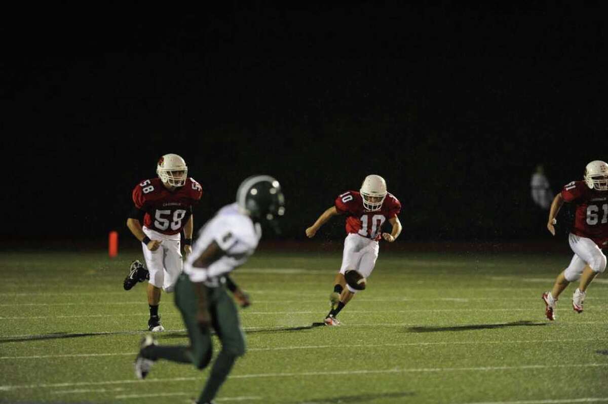 Greenwich football team routs Bassick