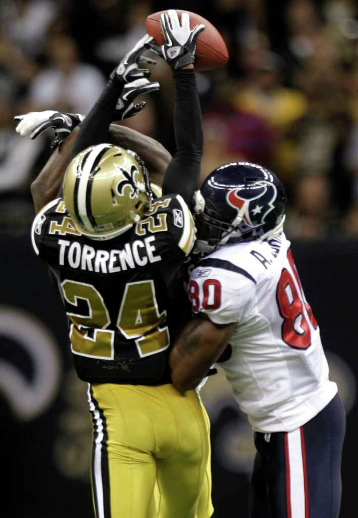 Texans' Schaub shows he's not in Brees' elite class yet