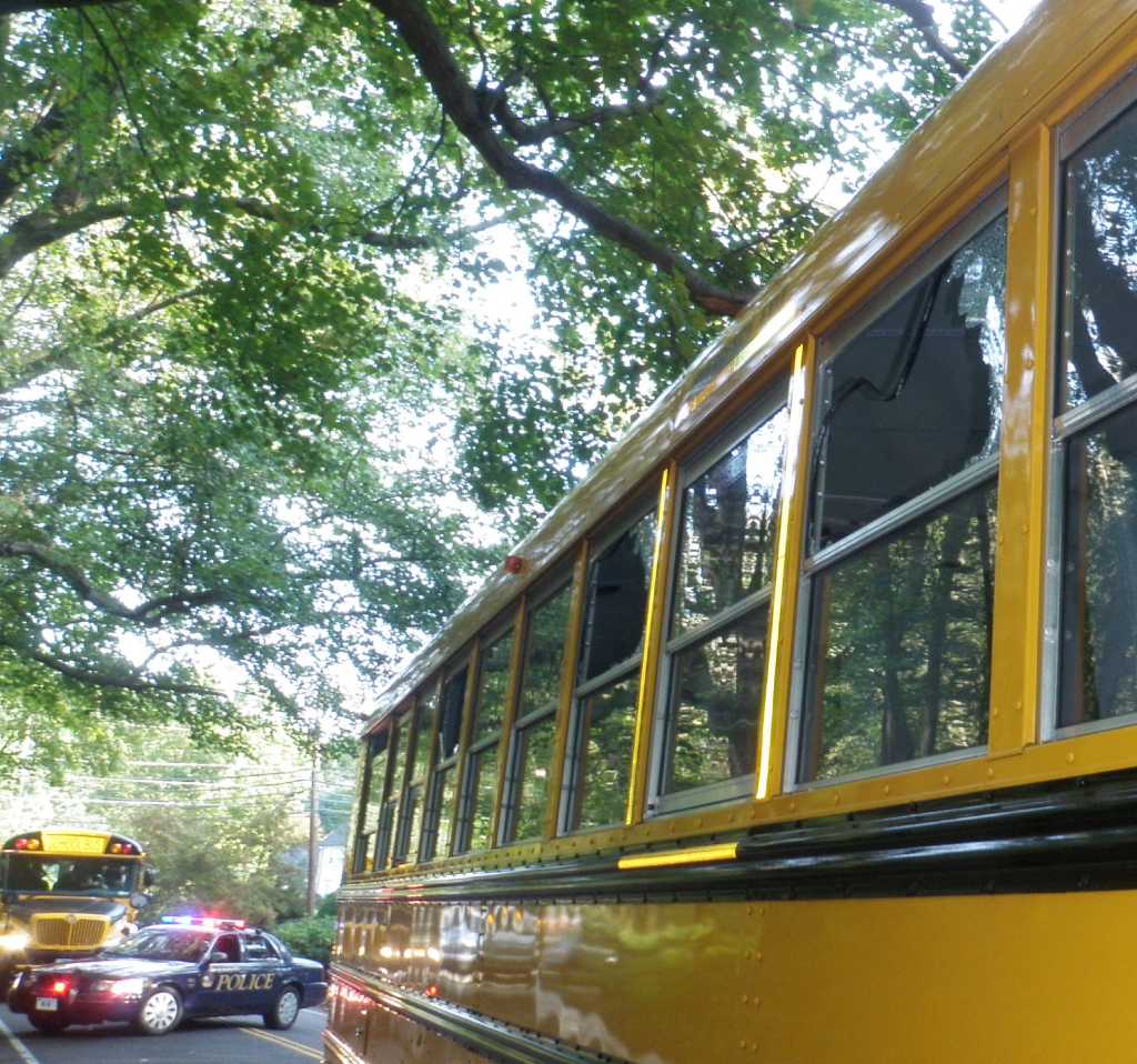 School bus hits tree branch in Westport, several students injured
