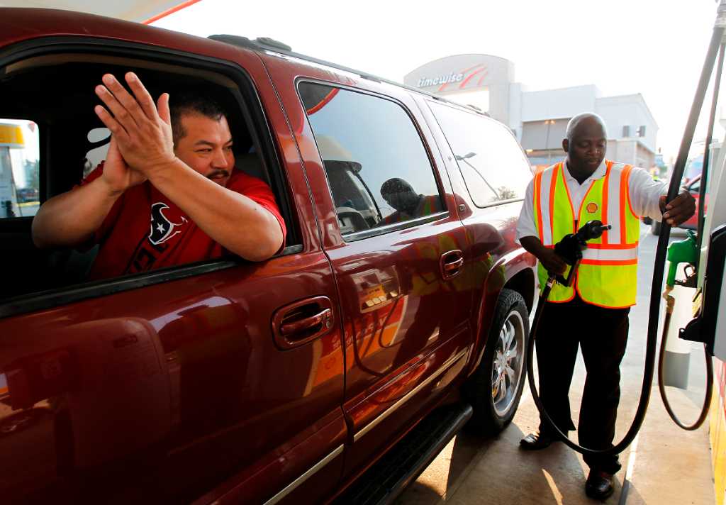 Shell gives away free gas