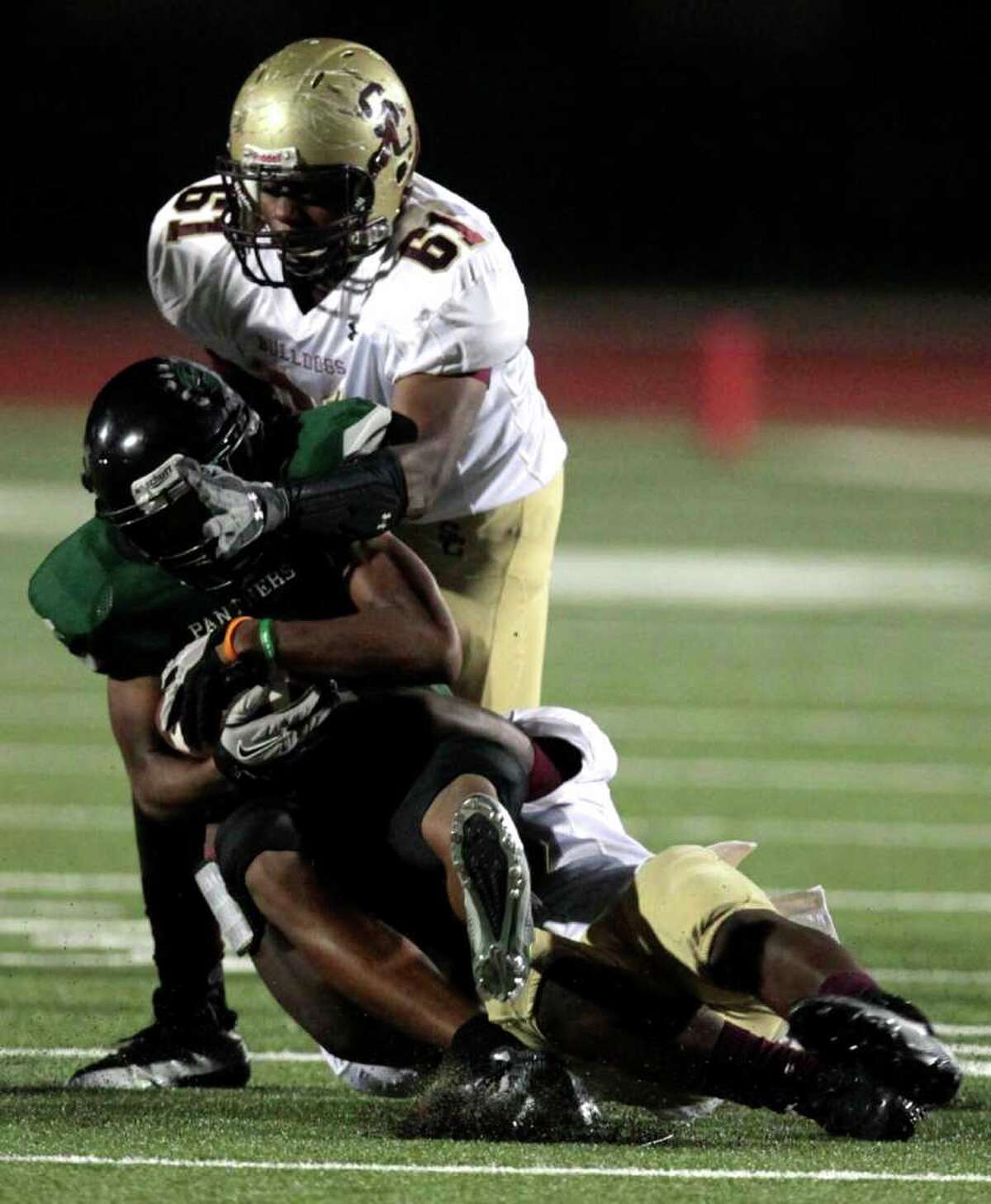 Summer Creek rolls over Kingwood Park