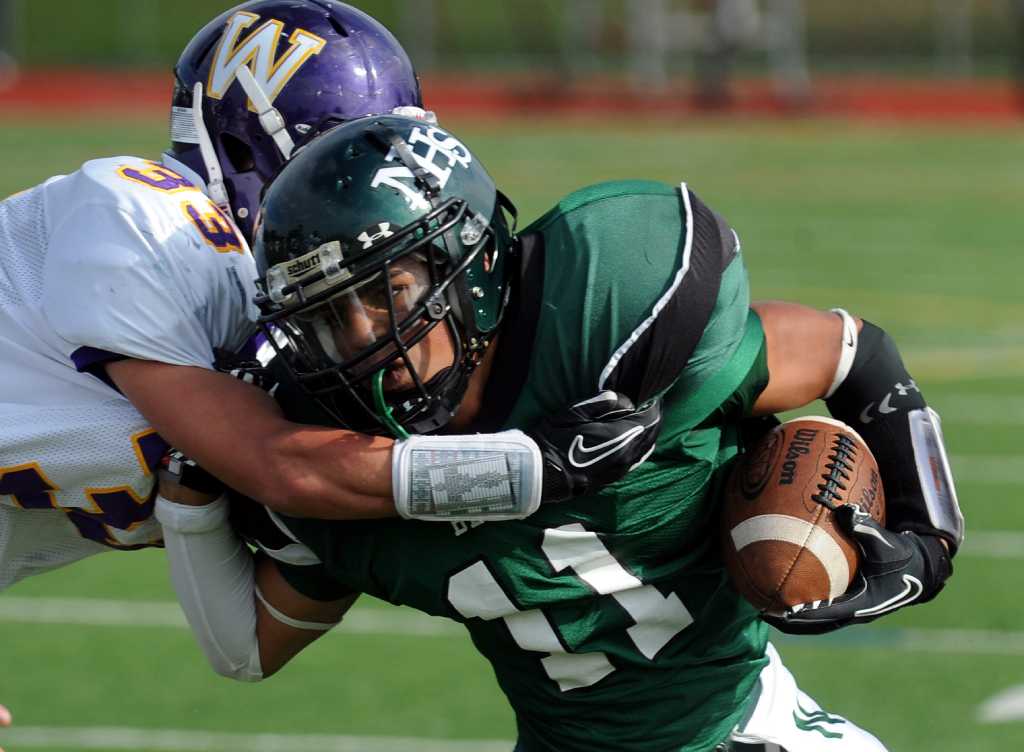 Norwalk football routs Westhill for 3-0 start