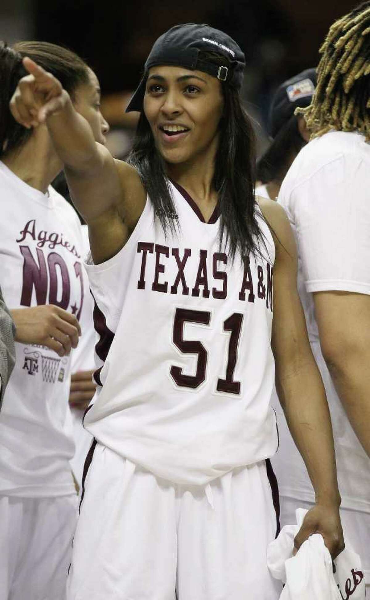 Colson makes adjustment from A&M to WNBA