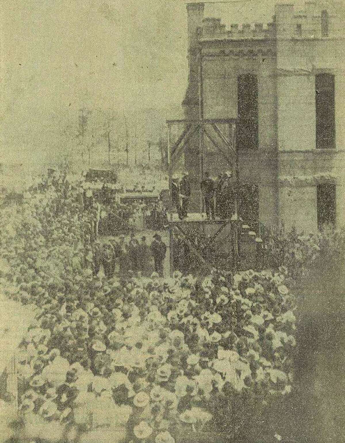 Texas counties used to handle prisoner executions