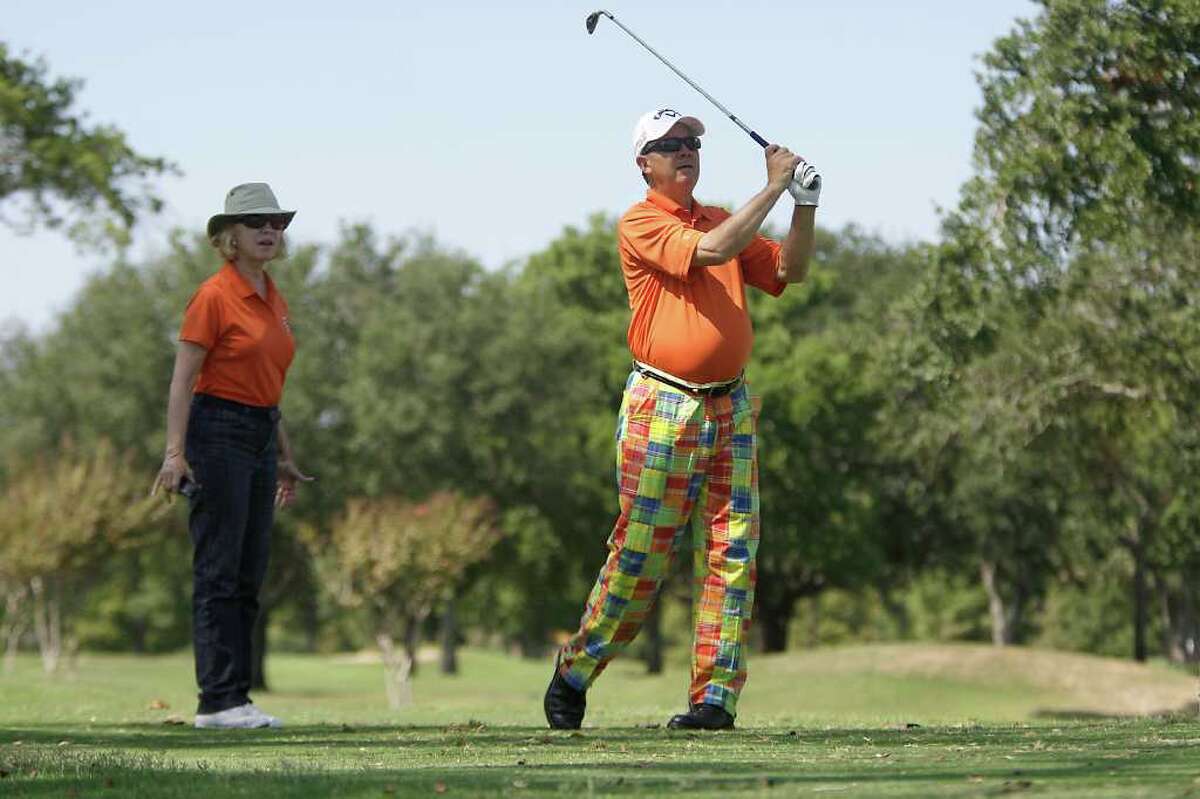 Hooper a blind golfer with a deft touch