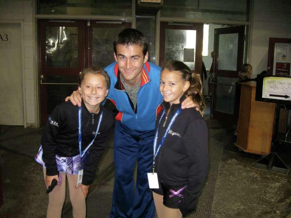 Clinic features skating champs