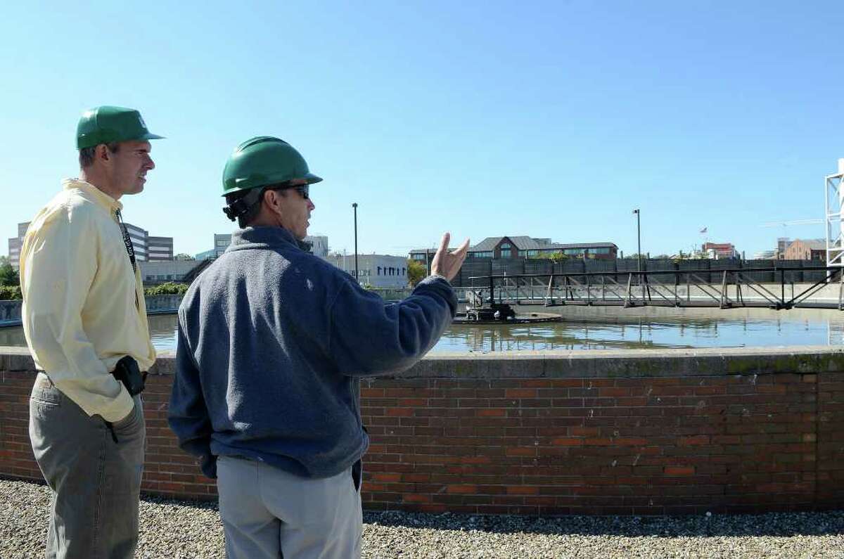Who's in charge at wastewater plant?