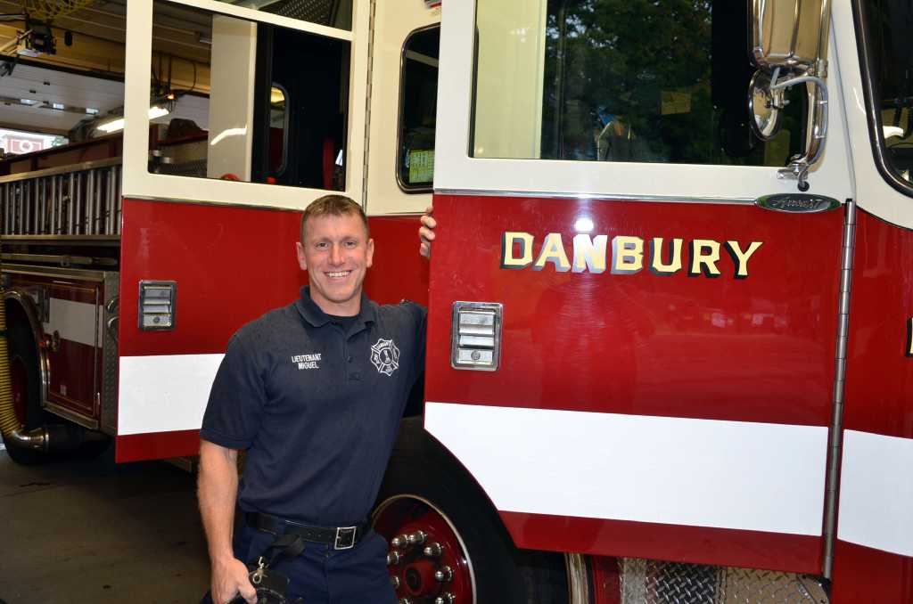 Father set course that Danbury Firefighter of the Year followed