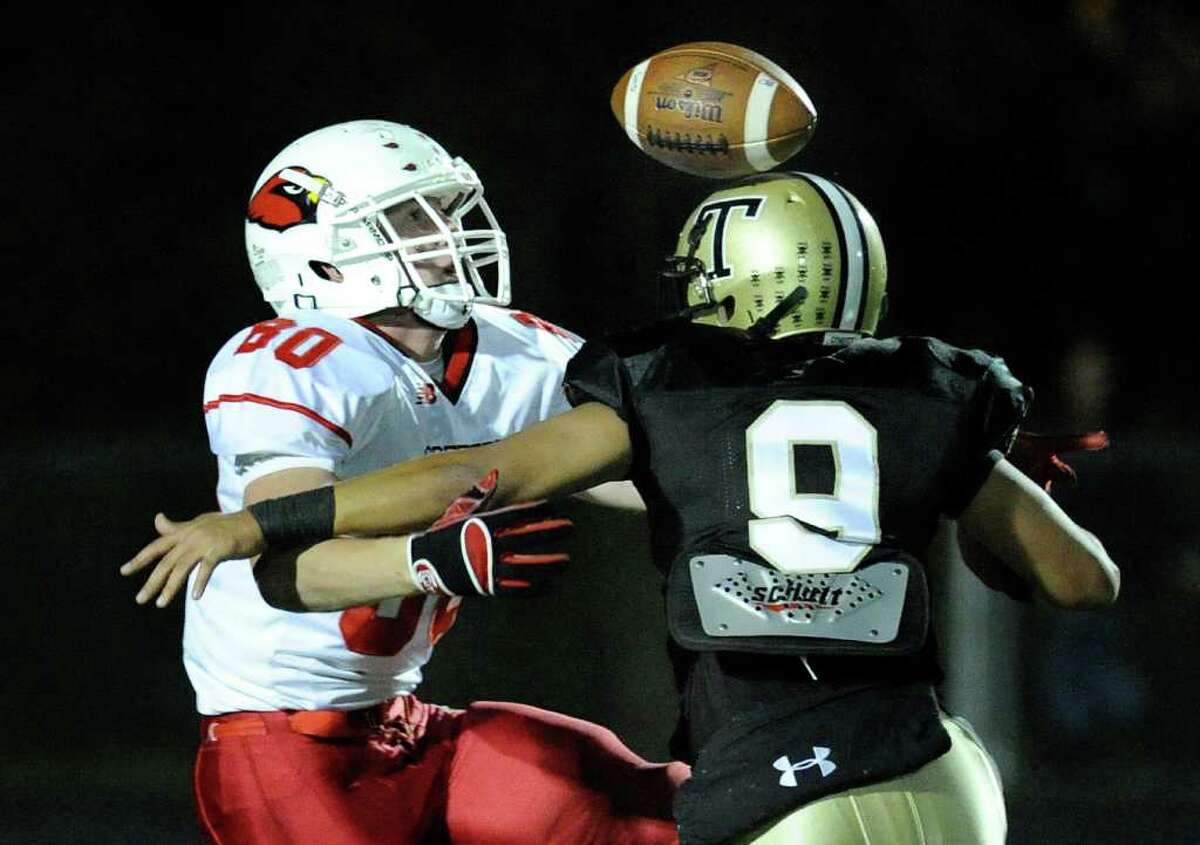 Greenwich football routs Trumbull on the road